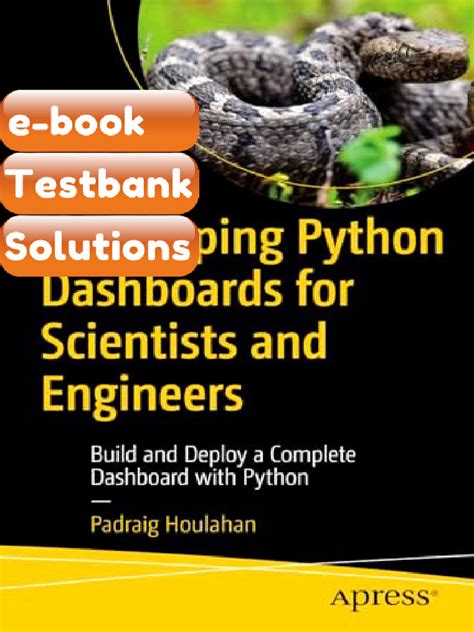 Prototyping Python Dashboards For Scientists And Engineers Build And