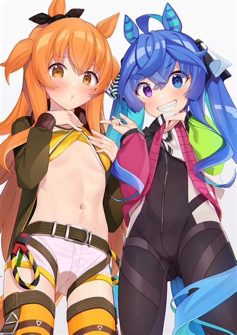 Mayano Top Gun And Twin Turbo Umamusume Drawn By Partnerkprtnr