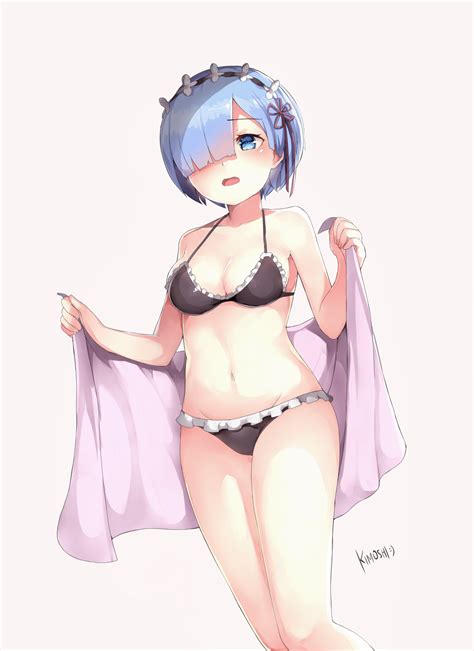 Rem Re Zero Kara Hajimeru Isekai Seikatsu Drawn By Kimoshi Danbooru