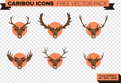 순록 사슴 뿔 아이콘 Png Pngwing
