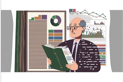 Premium Photo Operational Data Analyst Flat Illustration