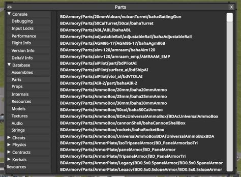 export data from debug log r kerbalspaceprogram