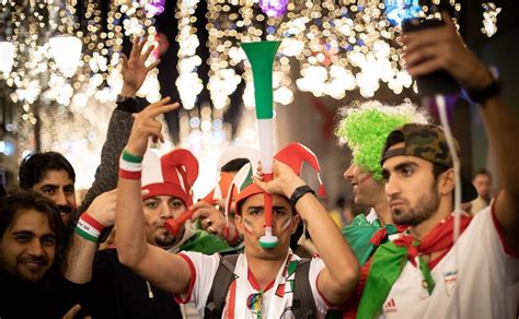 پوشش عجیب یک هوادار ایرانی در قطر تابناک Tabnak