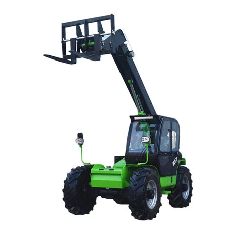 Chinese 3 Ton Diesel Forklift 7m Small Telehandler Telescopic Handler With Usa Cummins Epa