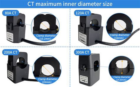 Ul Xh Sct T36 400a 1a Split Core Current Transformers Cts For Pv