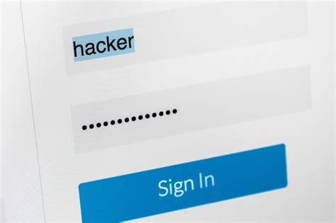 Premium Photo Login Screen Username And Password On Computer Screen