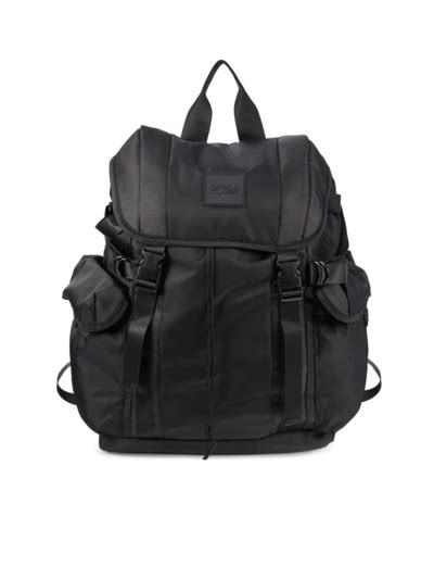 Cavalli Class Sport Utility Laptop Backpack In Black Modesens