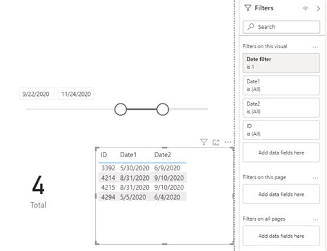Solved Single Date Filter For Multiple Columns And Add Me