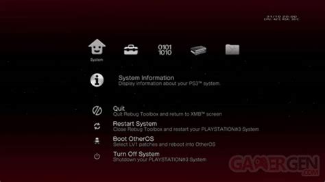 Rebug La Rebug Toolbox L Outil Essentiel Des CFW REX GAMERGEN COM