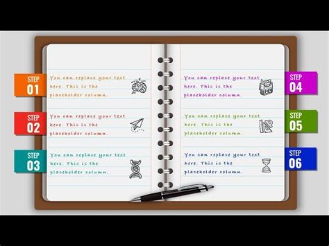 Powerpoint Template Notebook