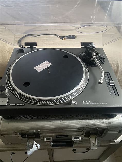Technics Sl 1210mk2 Black Reverb