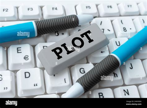 Conceptual Display Plot Word For Sequence Of Events Inside A Story