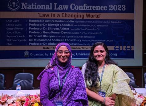 Nabila Farhin On Linkedin I And Nadia Rahman Have Presented Our Paper At The 1st National Law