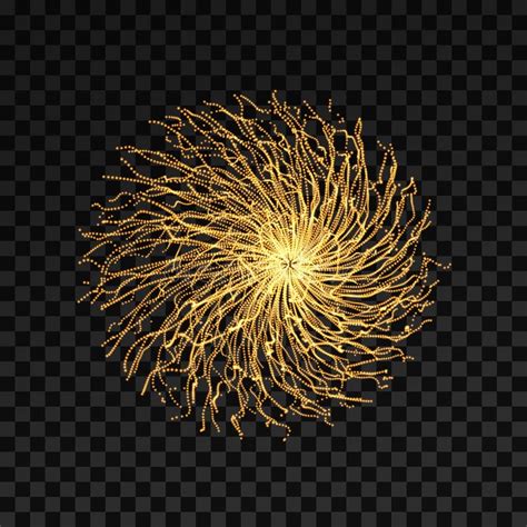 3d Abstract Sphere Array With Dynamic Particles Modern Science And Technology Element Stock