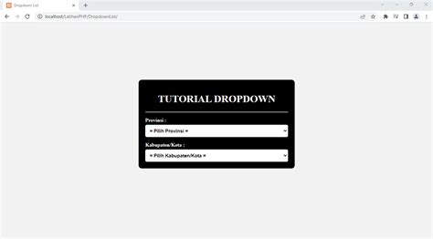 Tutorial Menampilkan Dropdown List Bertingkat Menggunakan Php Mysql Dan Ajax Blog Belajar Official