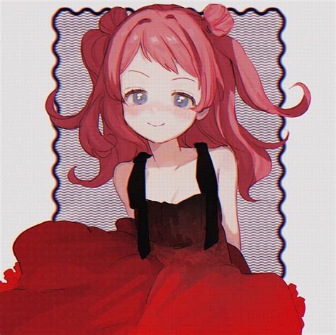 Safebooru 1girl Arms Behind Back Bare Shoulders Blue Eyes Blush