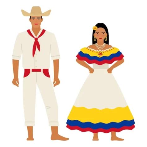 Trajes Típicos De Colombia Para Hombre Y Mujer Imágenes Actualizado