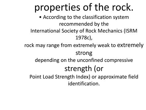 Index Properties Of Rock Pptx