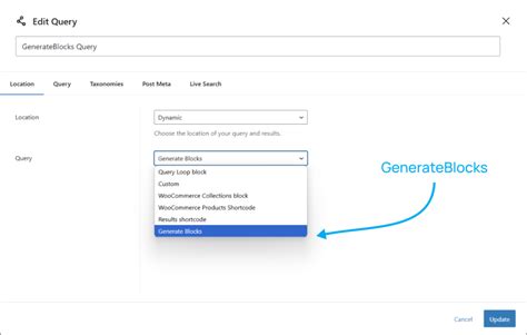 Generateblocks Search And Filter Pro