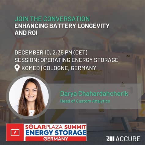 Bess Predictivebatteryanalytics Solarplazasummit Accure Battery Intelligence