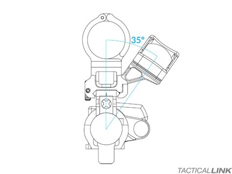 Scalarworks Kick Offset Trijicon RMR Mount Right Hand