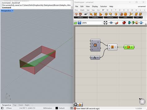 Smesh Fails On Extrusion Grasshopper Mcneel Forum
