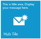 Overview In Wpf Hub Tile Control Syncfusion