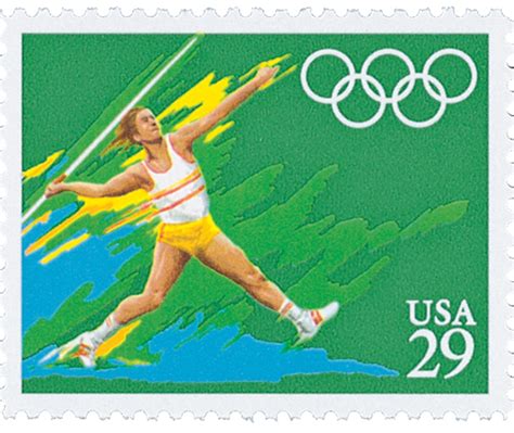 2553 57 1991 29c Summer Olympics Mystic Stamp Company