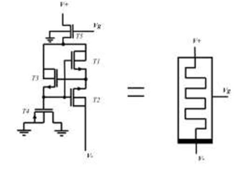 Equivalent Circuit Of Three Terminal Memristor There Are Just Five Cmos Download Scientific