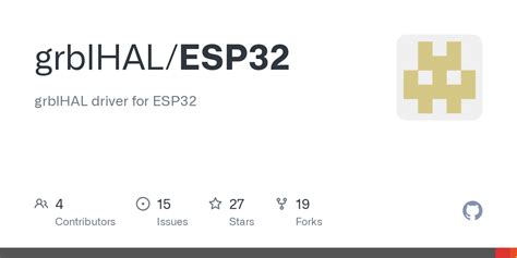 GitHub GrblHAL ESP32 GrblHAL Driver For ESP32