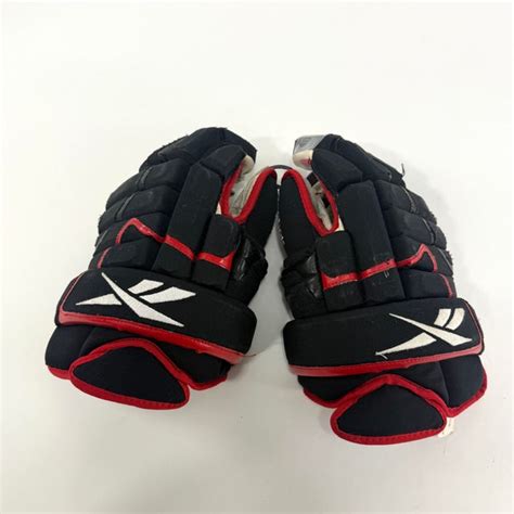 Used Chicago Blackhawks Reebok 135 Gloves L371 Sidelineswap Buy