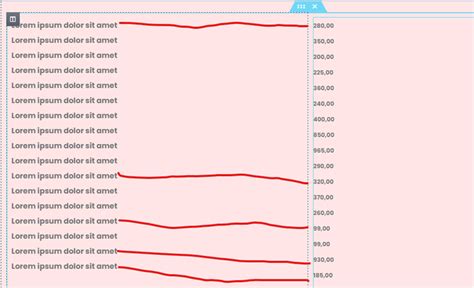 straight line between columns r elementor