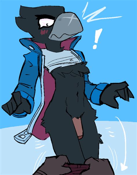 Rule 34 Anthro Avian Bird Brawl Stars Clothing Crow Crow Brawl Stars