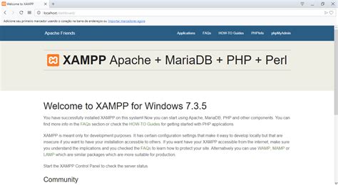KÊnia Ferreira Blog Primeiros Passos Com O Xampp No Windows