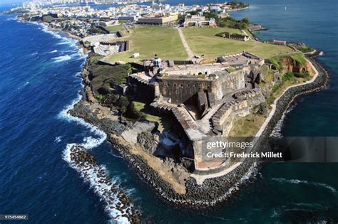 El Morro San Juan Puerto Rico North And Ocean Facing Side Of El Morro