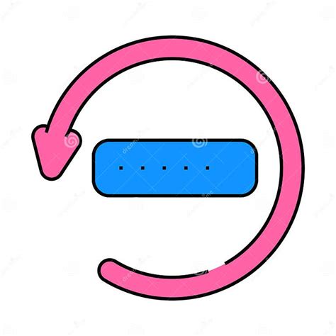 Reset Password Icon Color Illustration Stock Vector Illustration Of Reset Internet 339095411