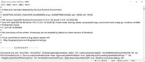 【idea Bug】idea运行失败，出现用户目录下出现javaerrorinideaxxxlog文件，关键错误exception