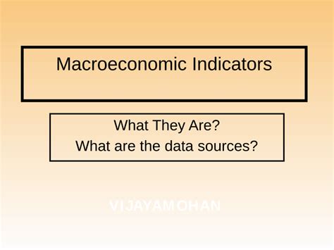 PDF Macroeconomic Indicators