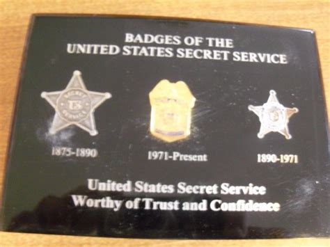 A Legacy Of Service The Evolution Of The Secret Service Badge The Us