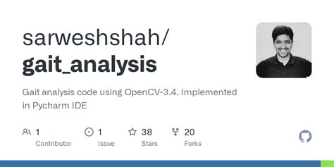 Github Sarweshshahgaitanalysis Gait Analysis Code Using Opencv 34