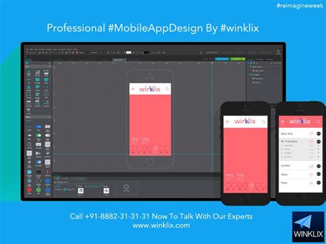 Mobile App Design Winklix By Winklix On Deviantart