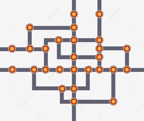 Subway Map Vector Hd Images Colorful Abstract Subway Map Lines Pattern Seamless Png Image