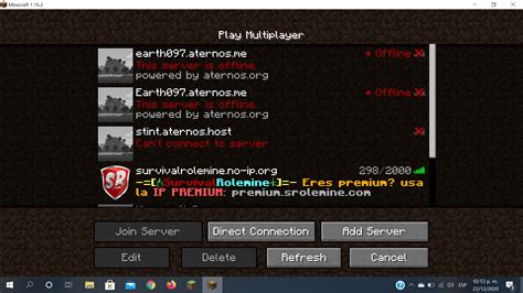Cant Connect To Server Problem Server Aternos Community