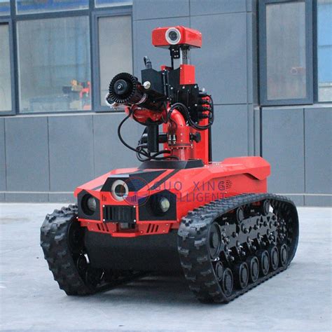 Firefighter Robot Battery Intelligent Driven Remote Control Robotics Fire Fighting Robot Rxr