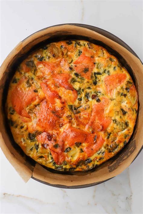 Crustless Salmon Quiche Recipe 60 Photos