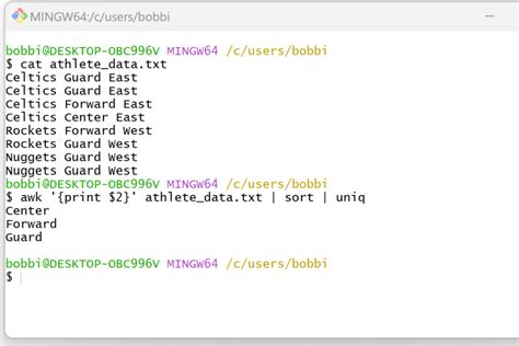 How To Use Awk To Count Unique Values In Column Collecting Wisdom
