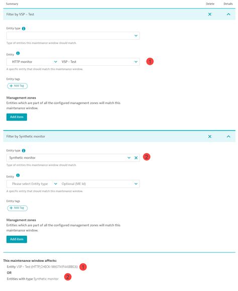 How To Define A Maintenance Window — Dynatrace Docs