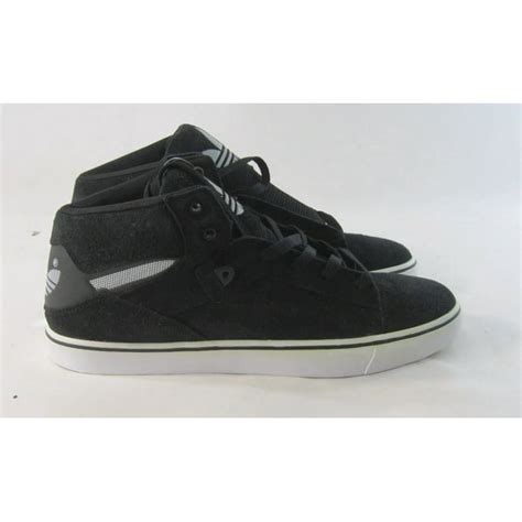 New Adi Das Attitude Vulc West Black White Gum G22567 Skate Men Size 12