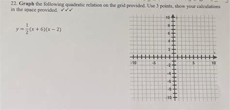 22 Graph The Following Quadratic Relation On The 22 Graph The Following Quadratic Relation On The