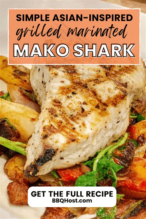 Grilled Marinated Mako Shark With Asian Flavors